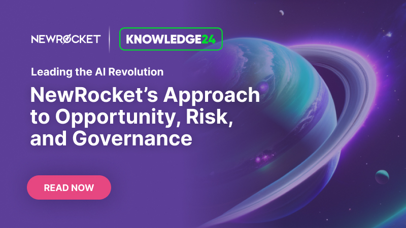 Leading the AI Revolution: NewRocket’s Approach to Opportunity, Risk, and Governance | NewRocket